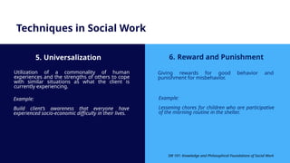 Roles, Techniques and the Skills in SWoP | PPT