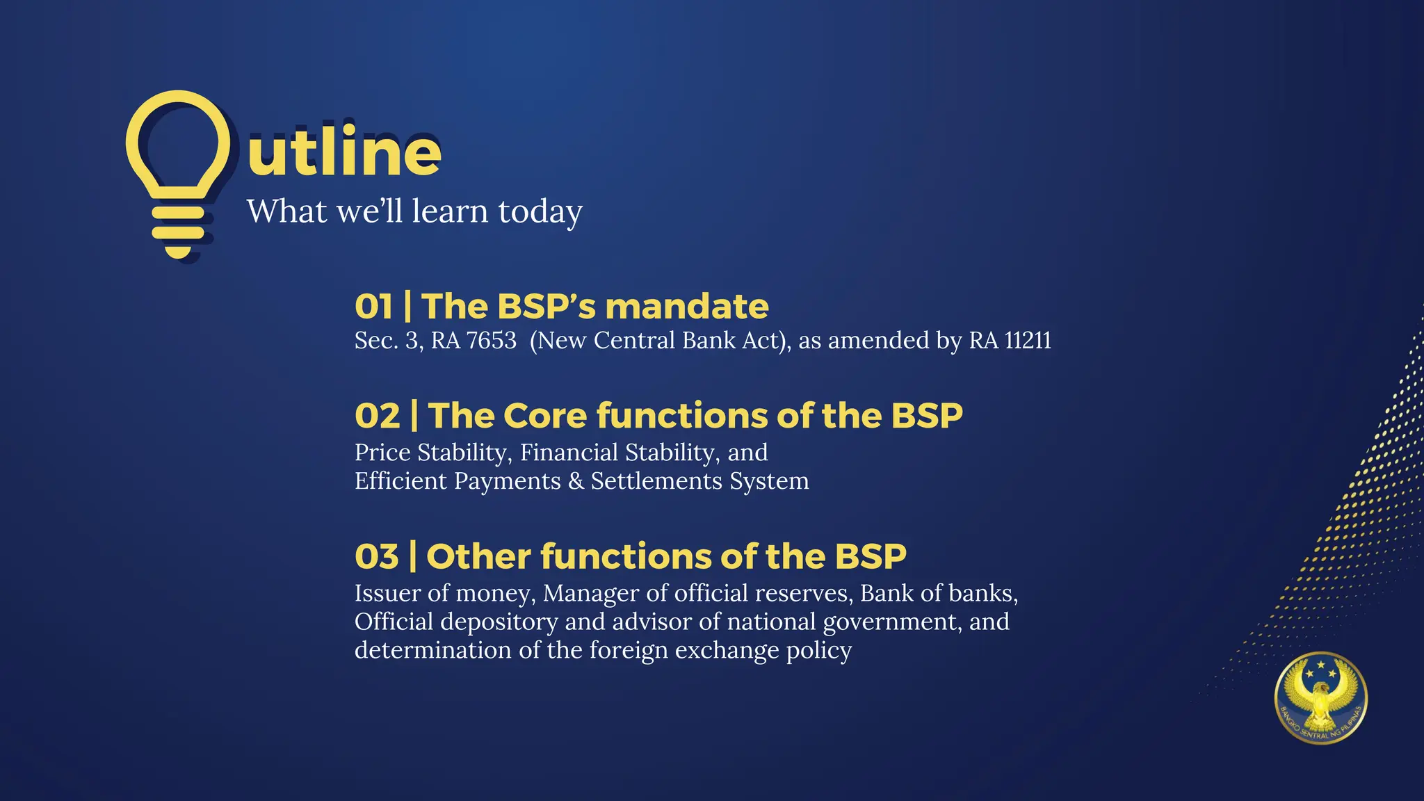 The Core Functions of the Bangko Sentral ng Pilipinas | PDF