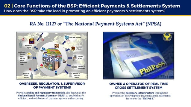The Core Functions of the Bangko Sentral ng Pilipinas | PDF | Business ...