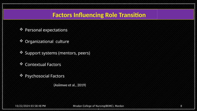 Role Transition and Reality shock in nursing.pptx
