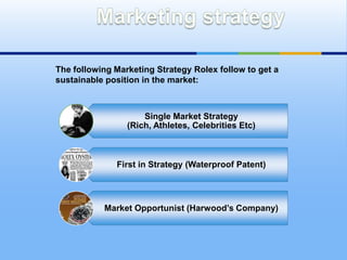 Rolex Marketing Case Study @ NSU | PPT