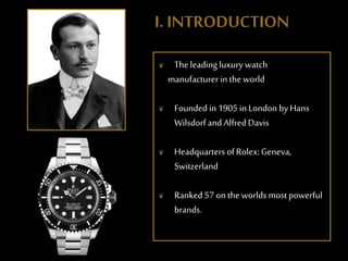 Rolex | PPTX