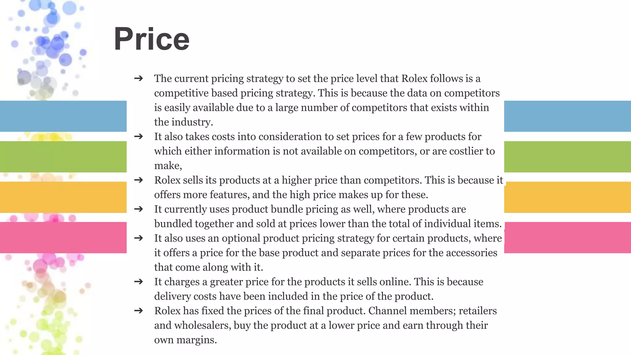 Rolex- brand strategies | PPTX