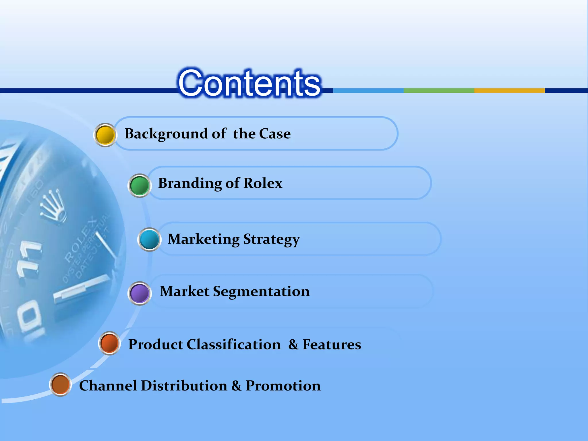 Rolex marketing case study | PPTX
