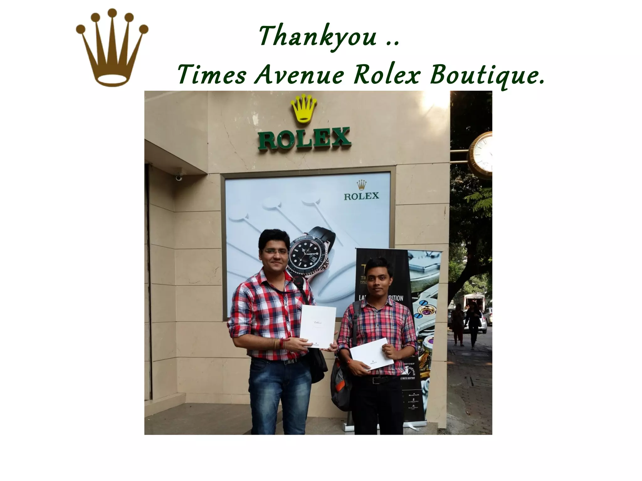 Rolex (operation manangement). | PPT