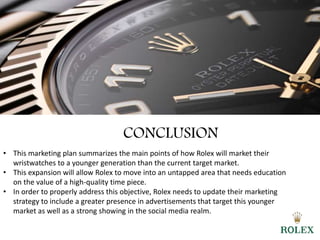 The Rolex watches | PPTX