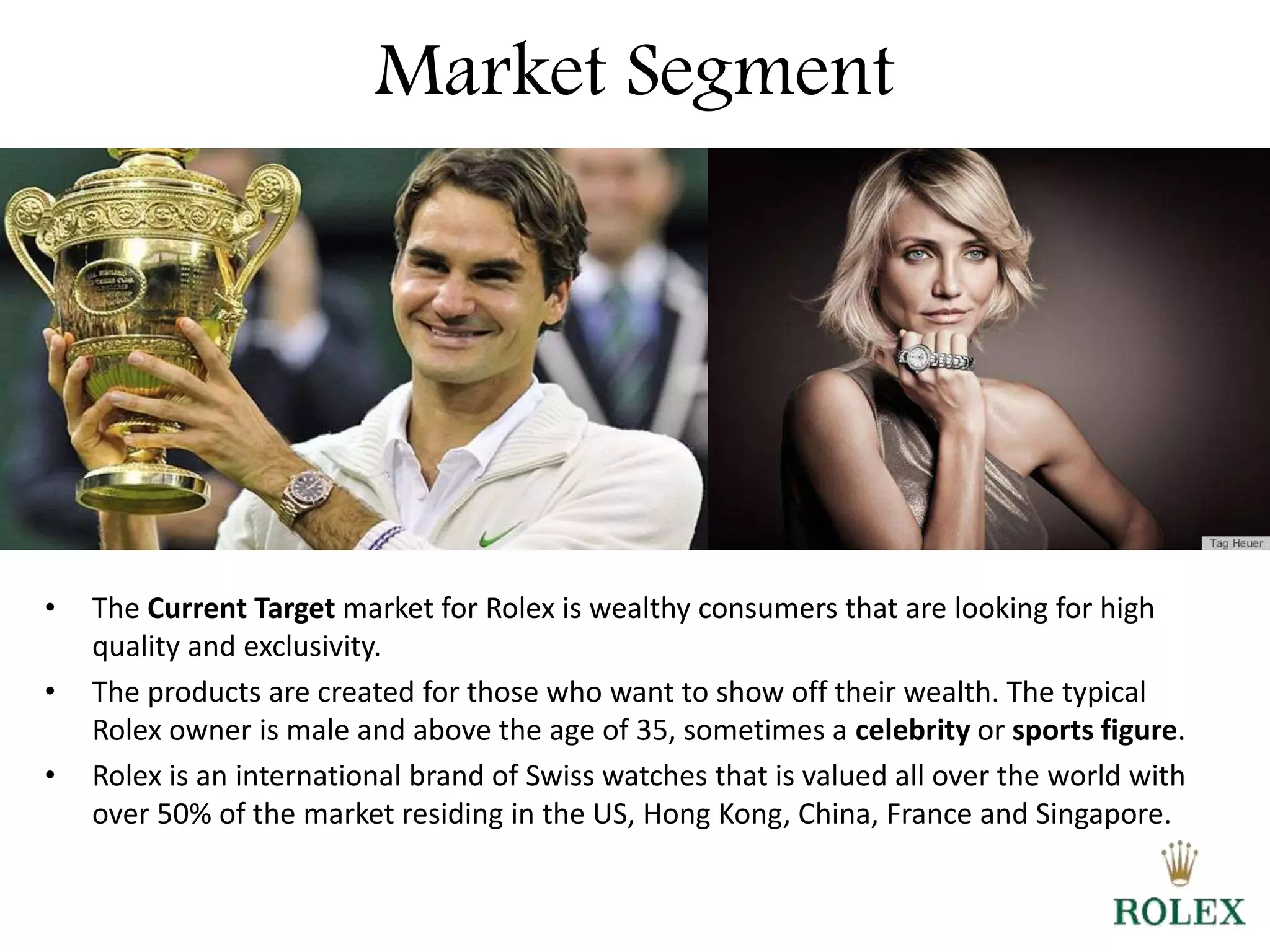 Rolex ppt(includes, introduction, history , innovation, ceo, rolex watchs , case study and ...