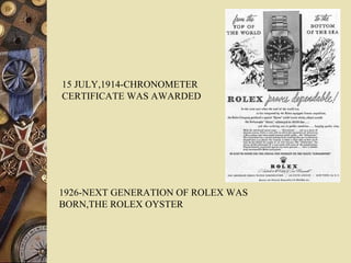 Rolex Ppt R 2. | PPT