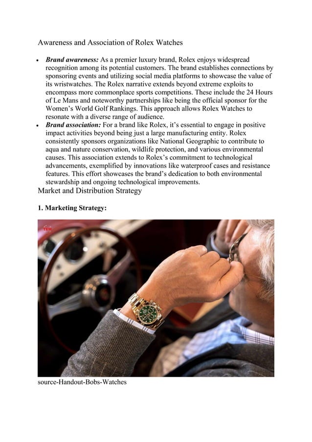 Rolex Watches.pdf | Business | Business and Finance