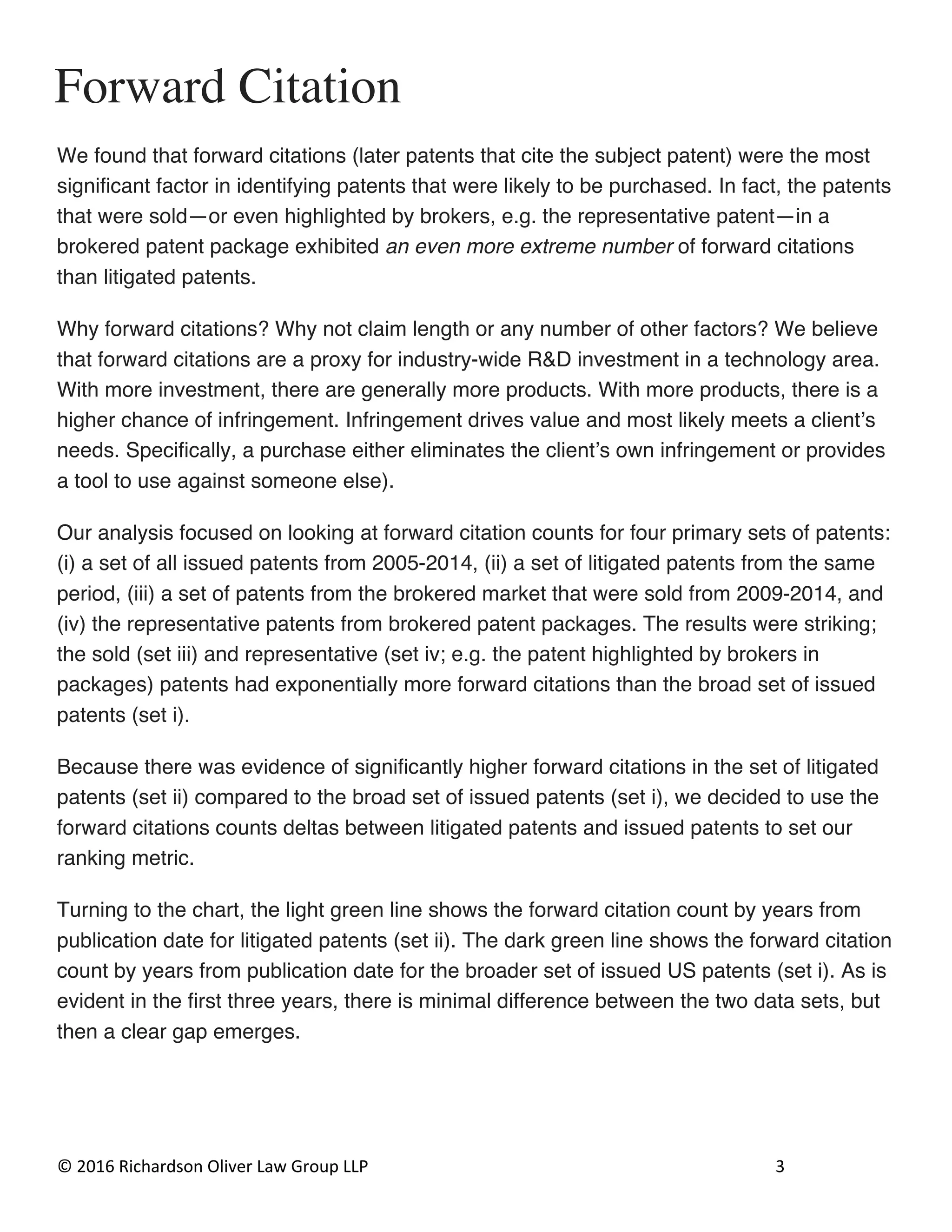 Finding the Best Patents – Forward Citation Analysis Still Wins | PDF