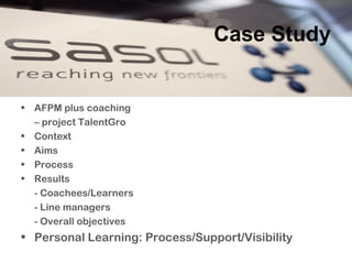 Coaching - Return on learning investment. Salome van Coller | PPT