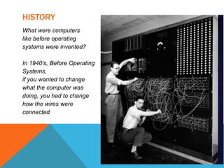 History of OS | PPTX