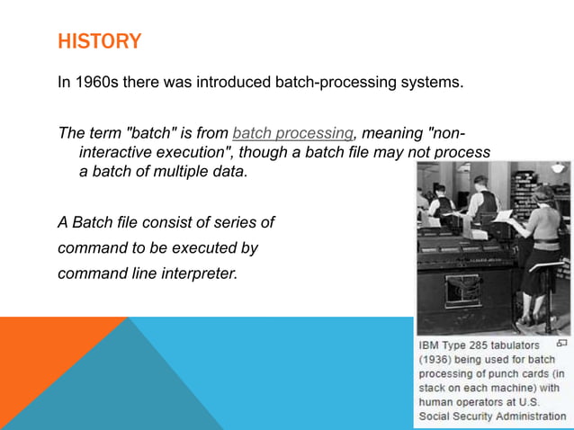 History of OS | PPTX