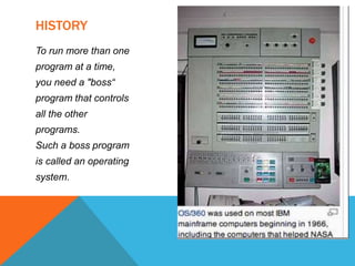 History of OS | PPTX