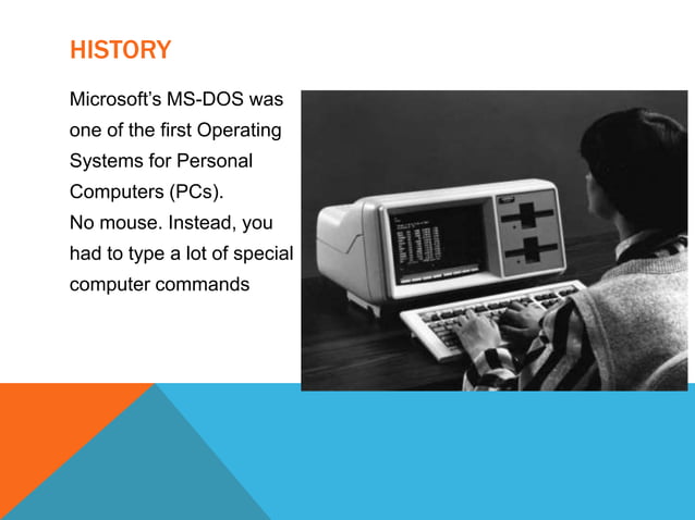 History of OS | PPTX