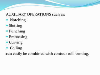 Roll forming | PPTX