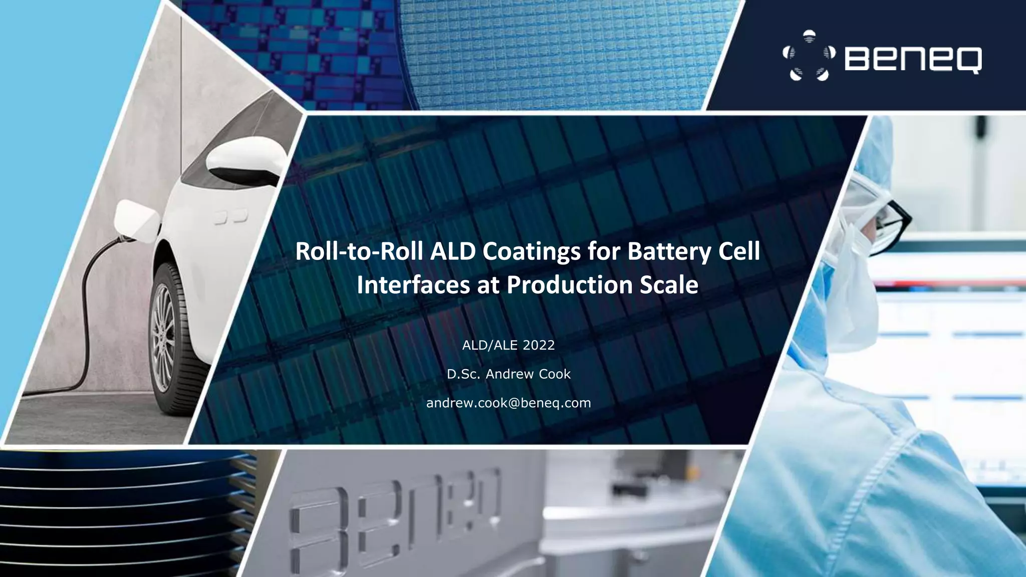 Roll-to-Roll ALD Coatings for Battery Cell Interfaces at Production ...