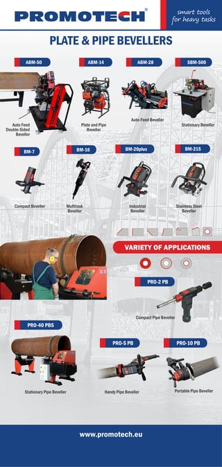 Plate and Pipe Bevelling Machine | PDF