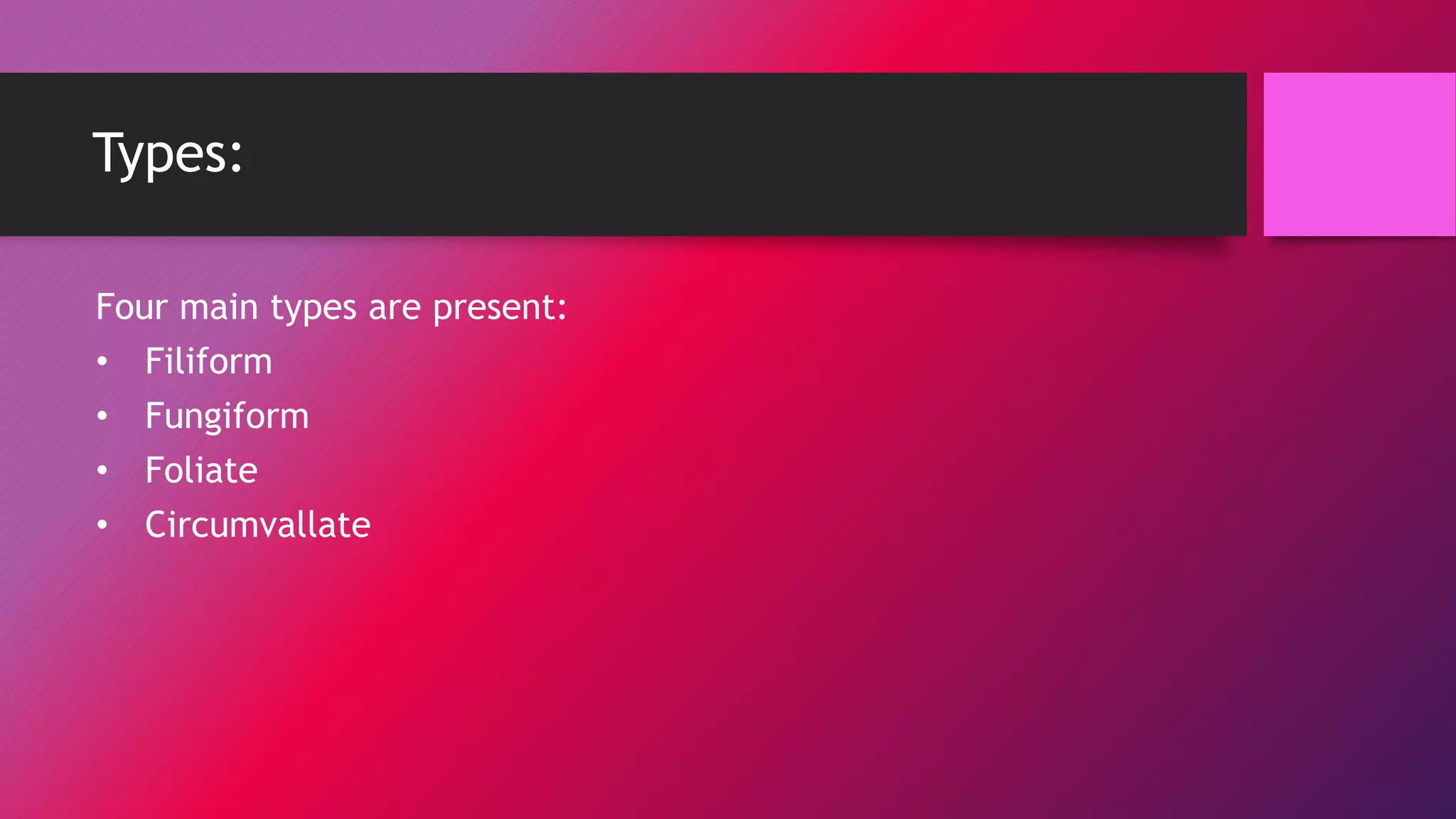 Tongue, papillae and some special structures. | PPTX