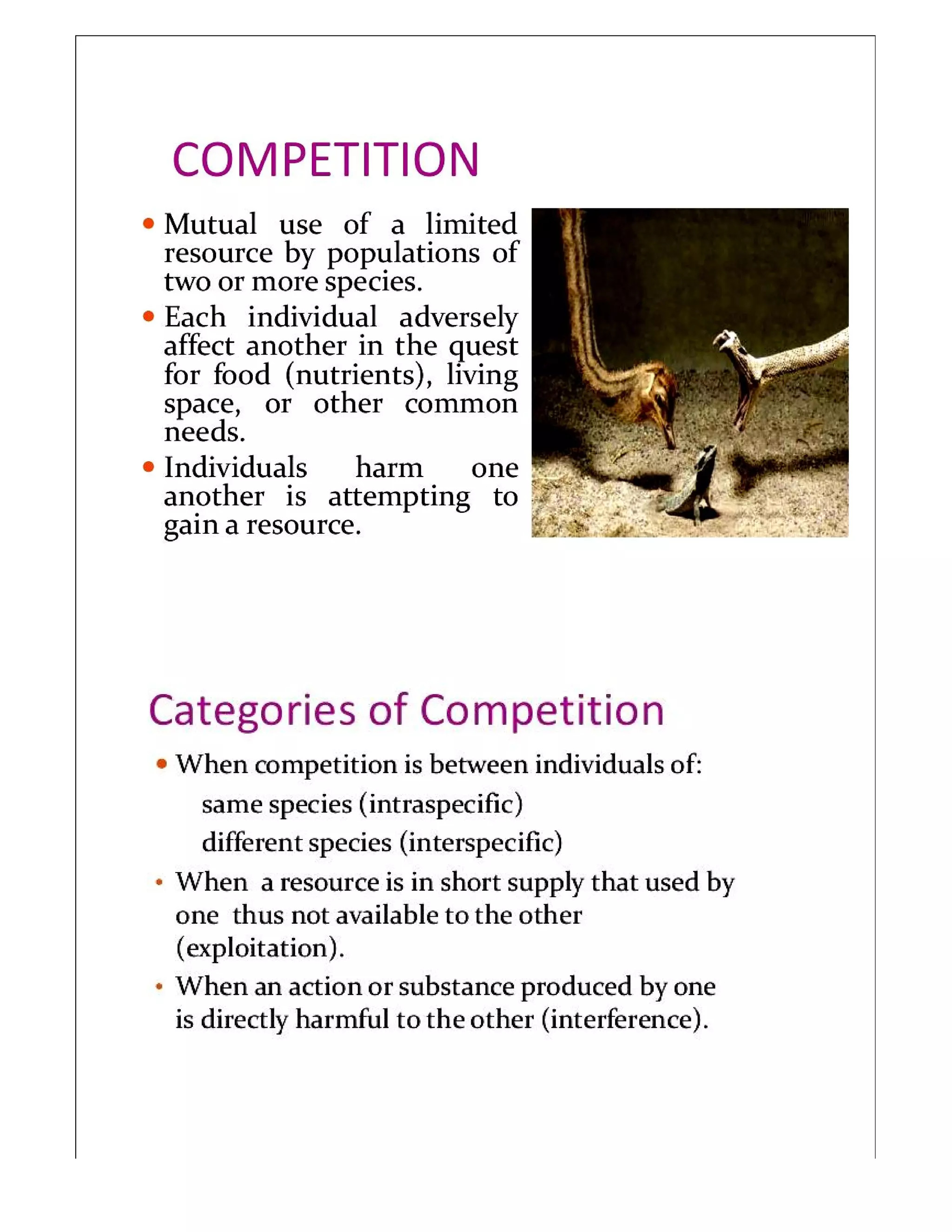 CBSE Biology investigatory project class 12 on population interaction | PDF
