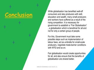 Globalization and the Indian economy | PPTX