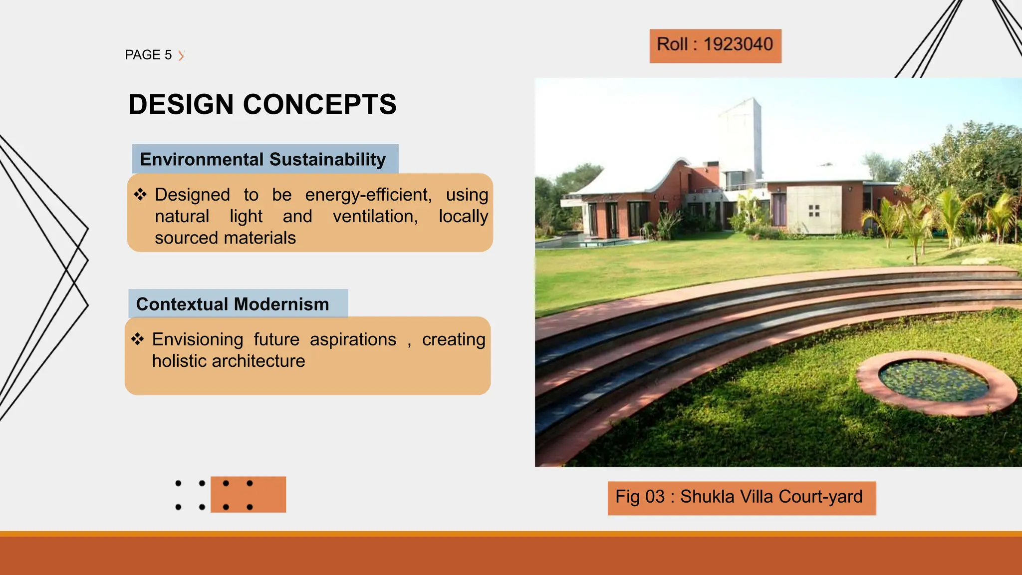 Case Study of Interior Design of Shukla Villa | PPTX