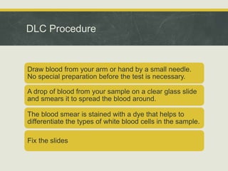 Differential Leukocyte Counts | PPTX