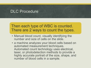 Differential Leukocyte Counts | PPTX