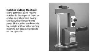 Presentation on Garments Cutting | PPTX