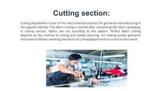 Presentation on Garments Cutting | PPTX