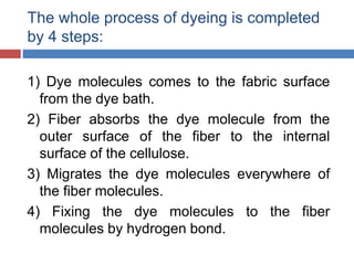 Presentation on Dyeing | PPTX