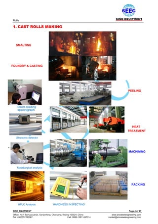 Cast Roll forged roll | PDF