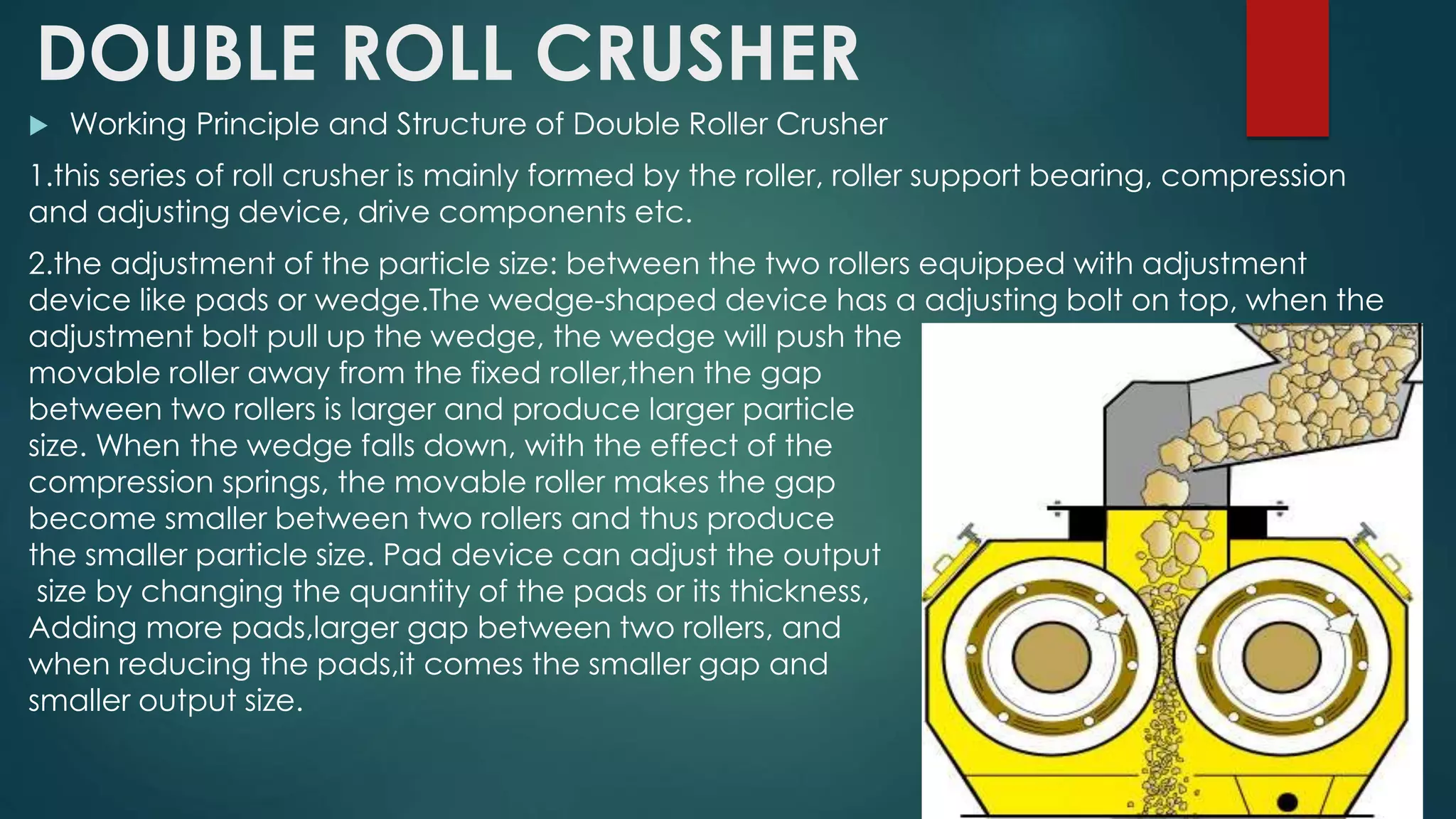 Roll crushers | PPTX