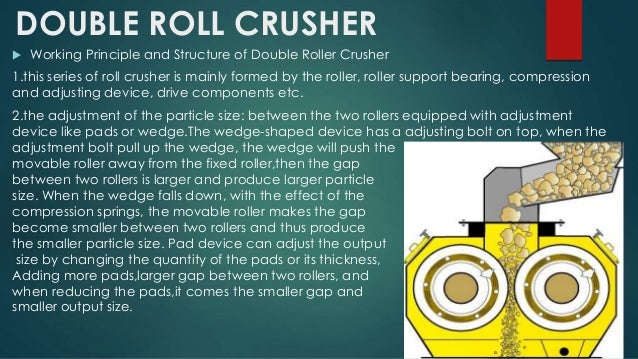Roll crushers