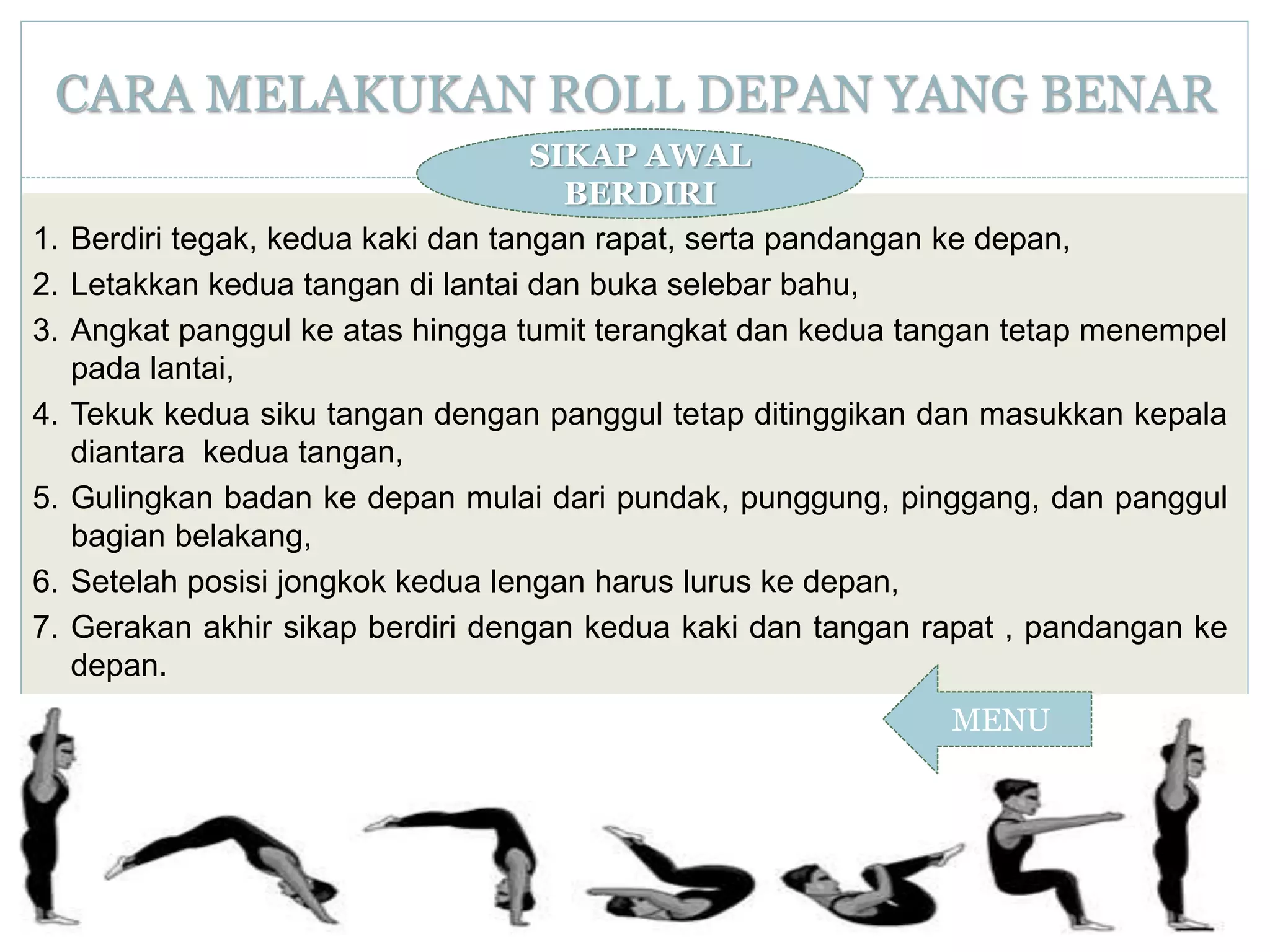 ROLL DEPAN DAN ROLL BELAKANG | PPTX