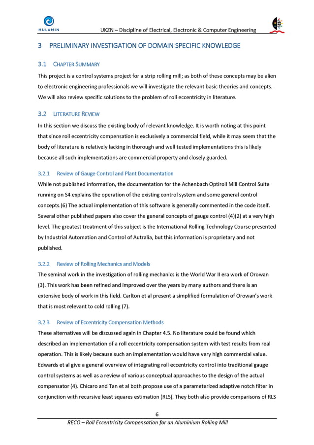 Roll eccentricity compensation system for an aluminium rolling mill | PDF