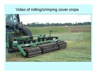 Roller crimper designs for cover crops | PDF