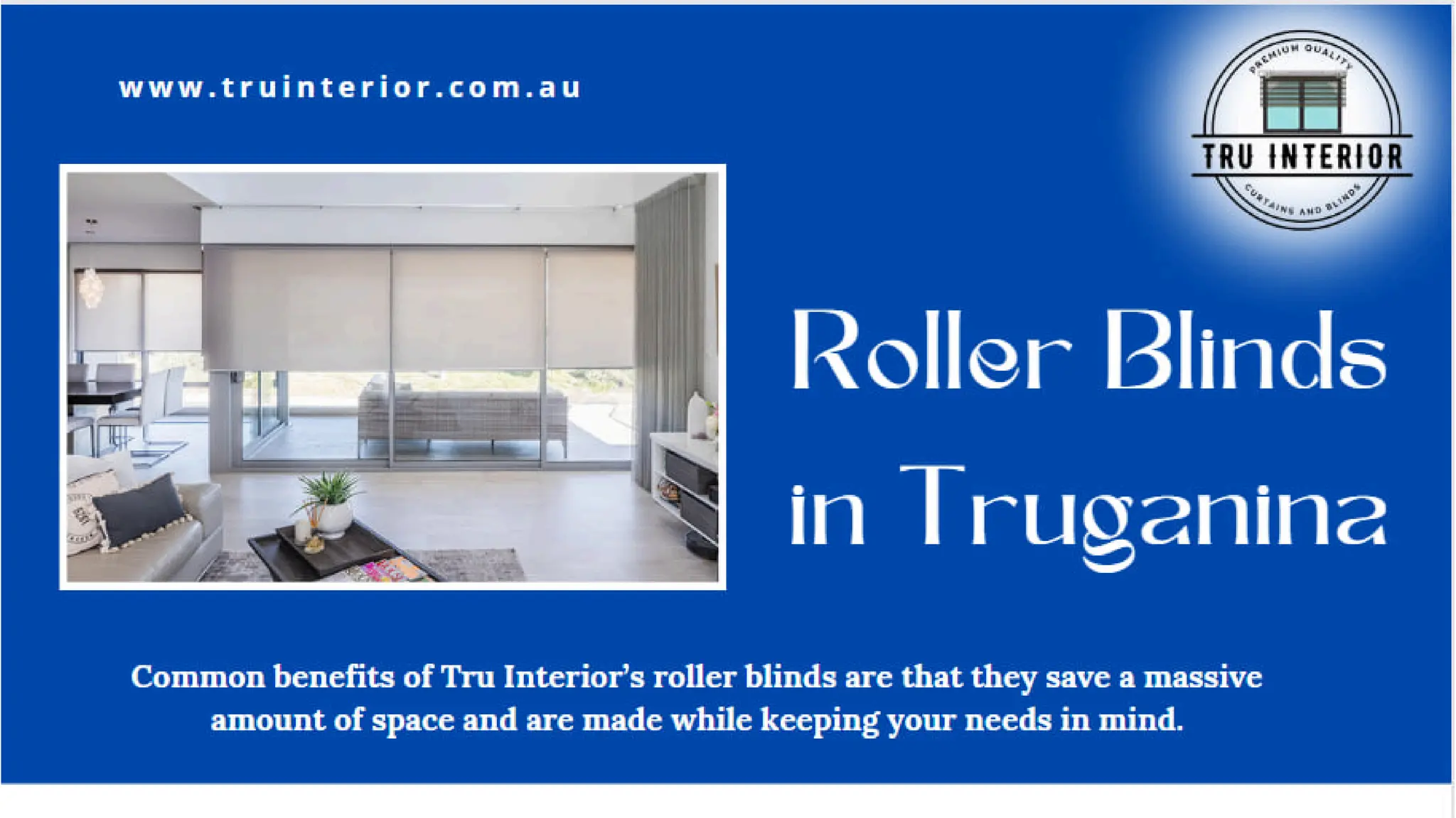 Enhance Your Space with Roller Blinds in Truganina - Tru Interior | PDF