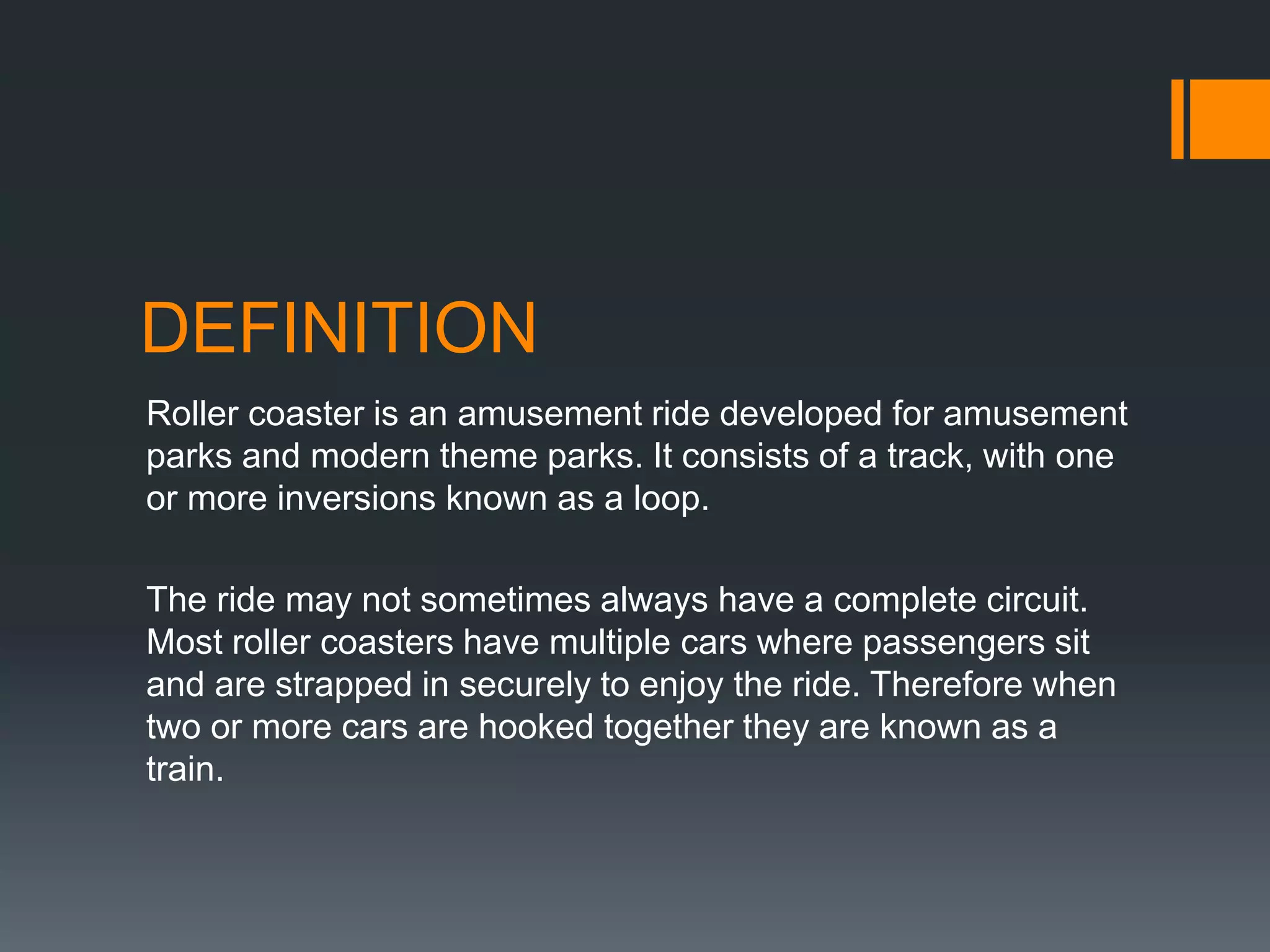 Rollercoaster | PPTX