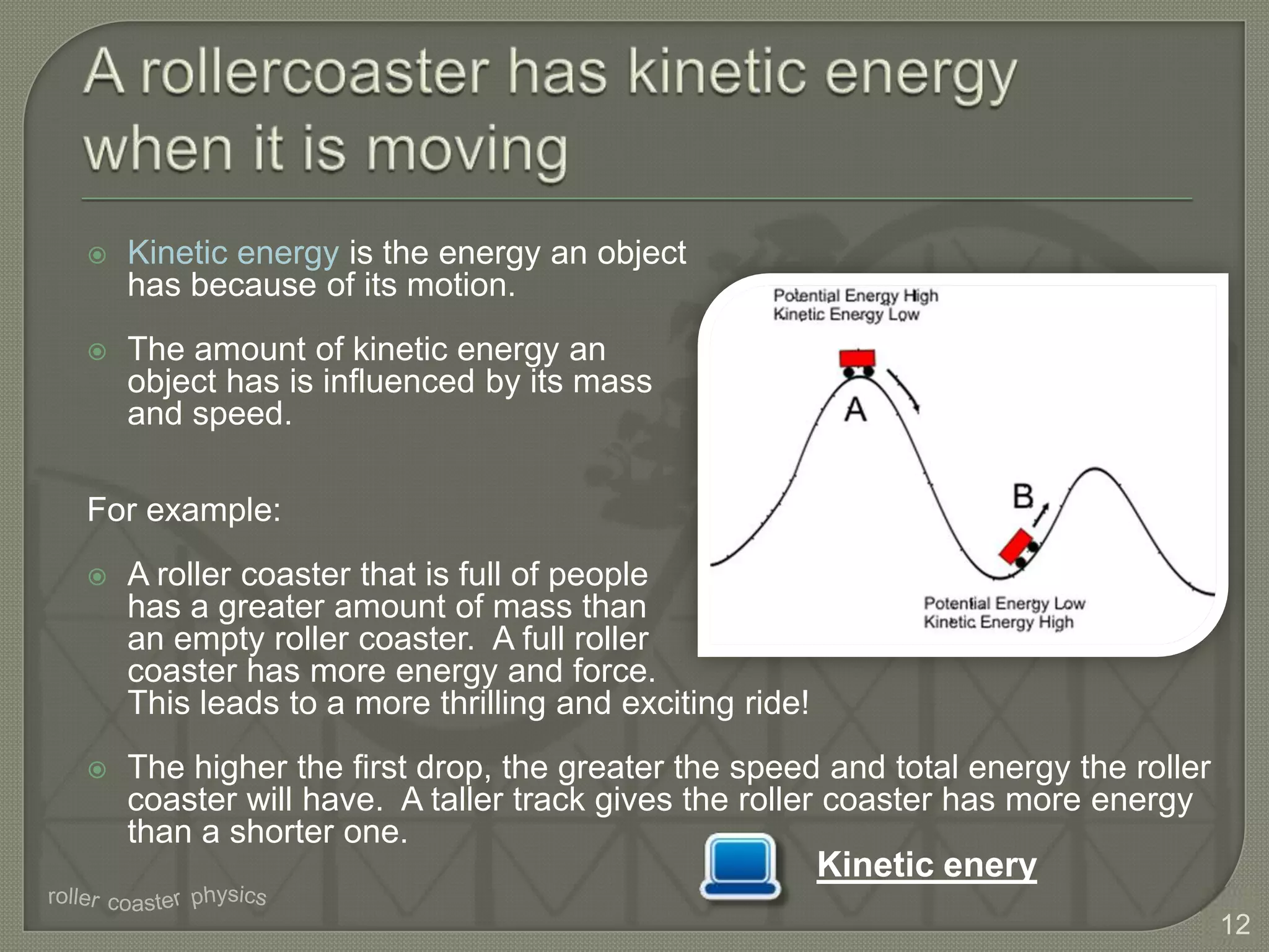 Roller Coaster Power Point | PPTX