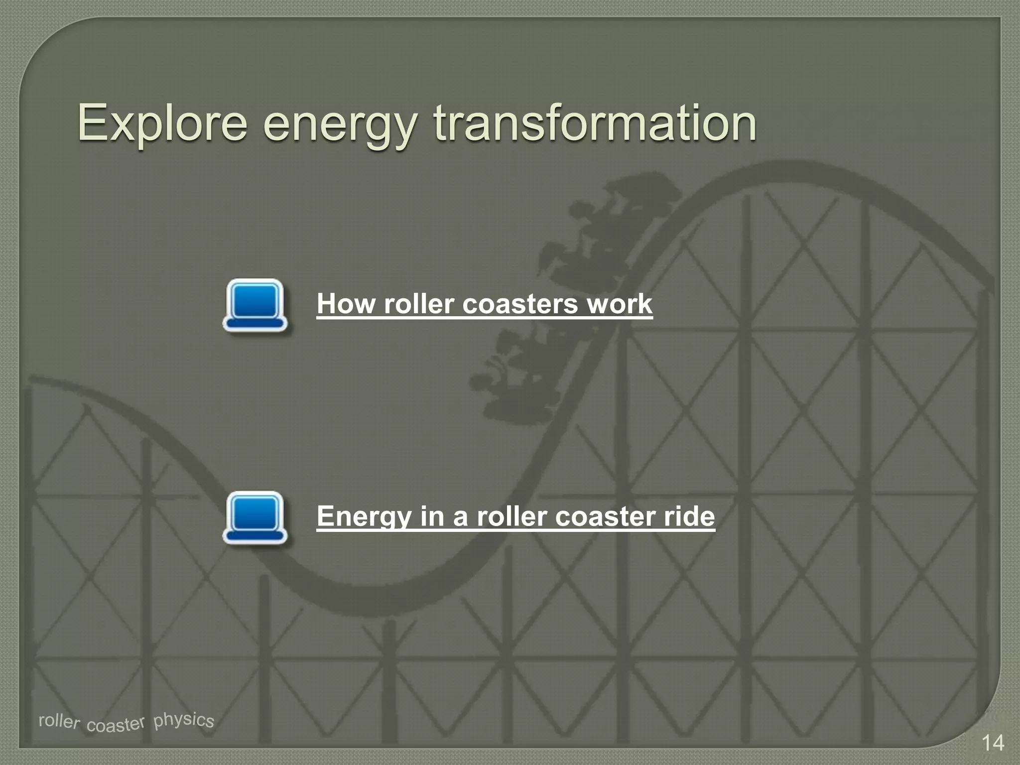 Roller Coaster Power Point | PPTX