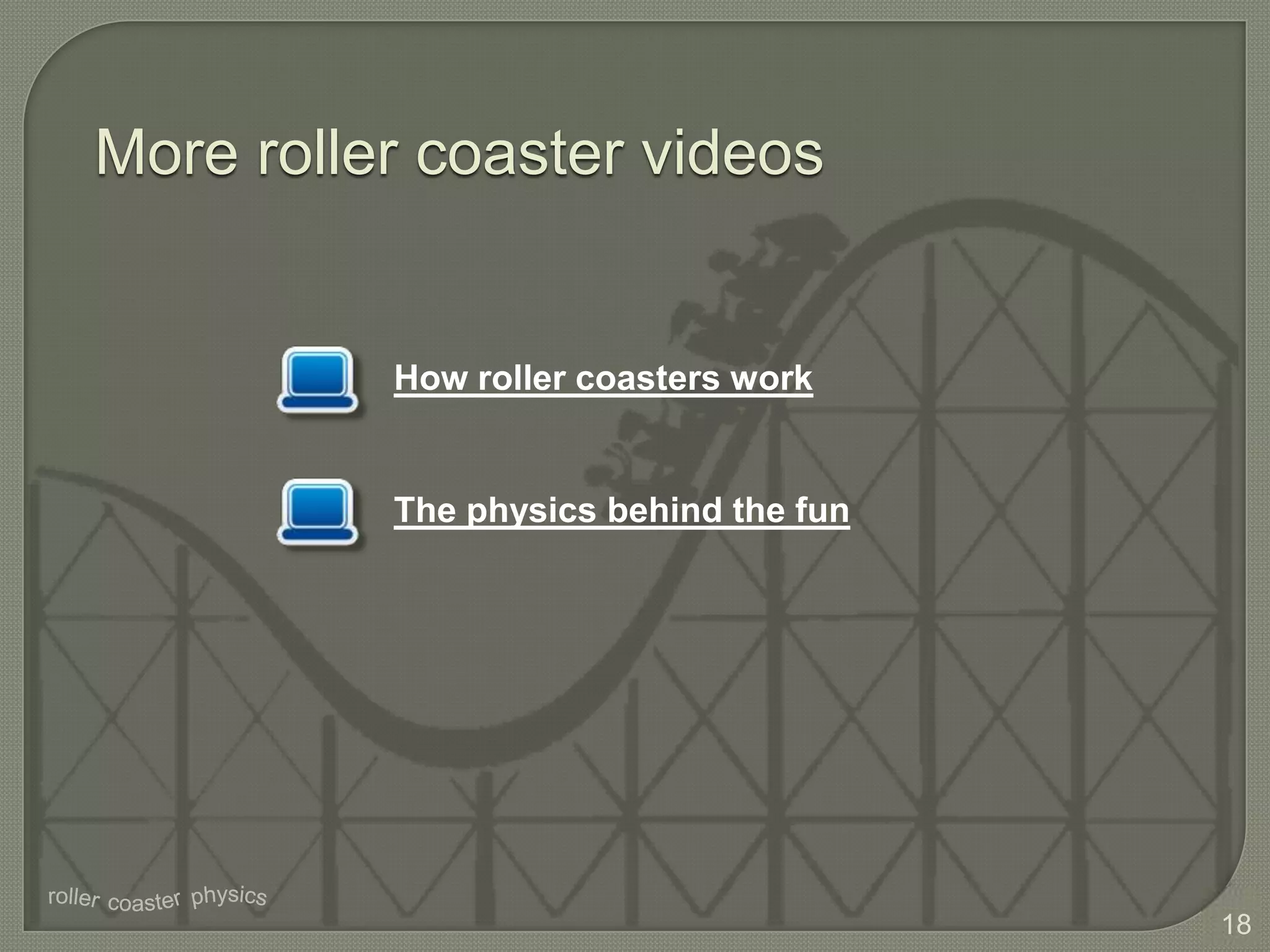 Roller Coaster Power Point | PPTX