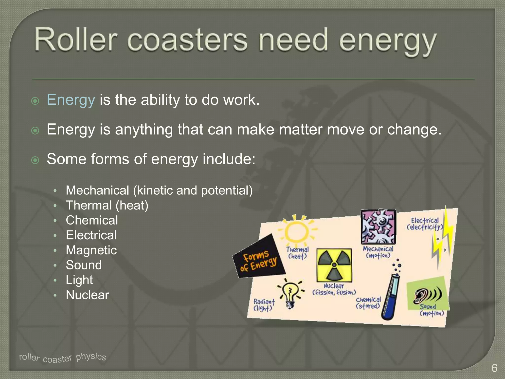 Roller Coaster Power Point | PPTX