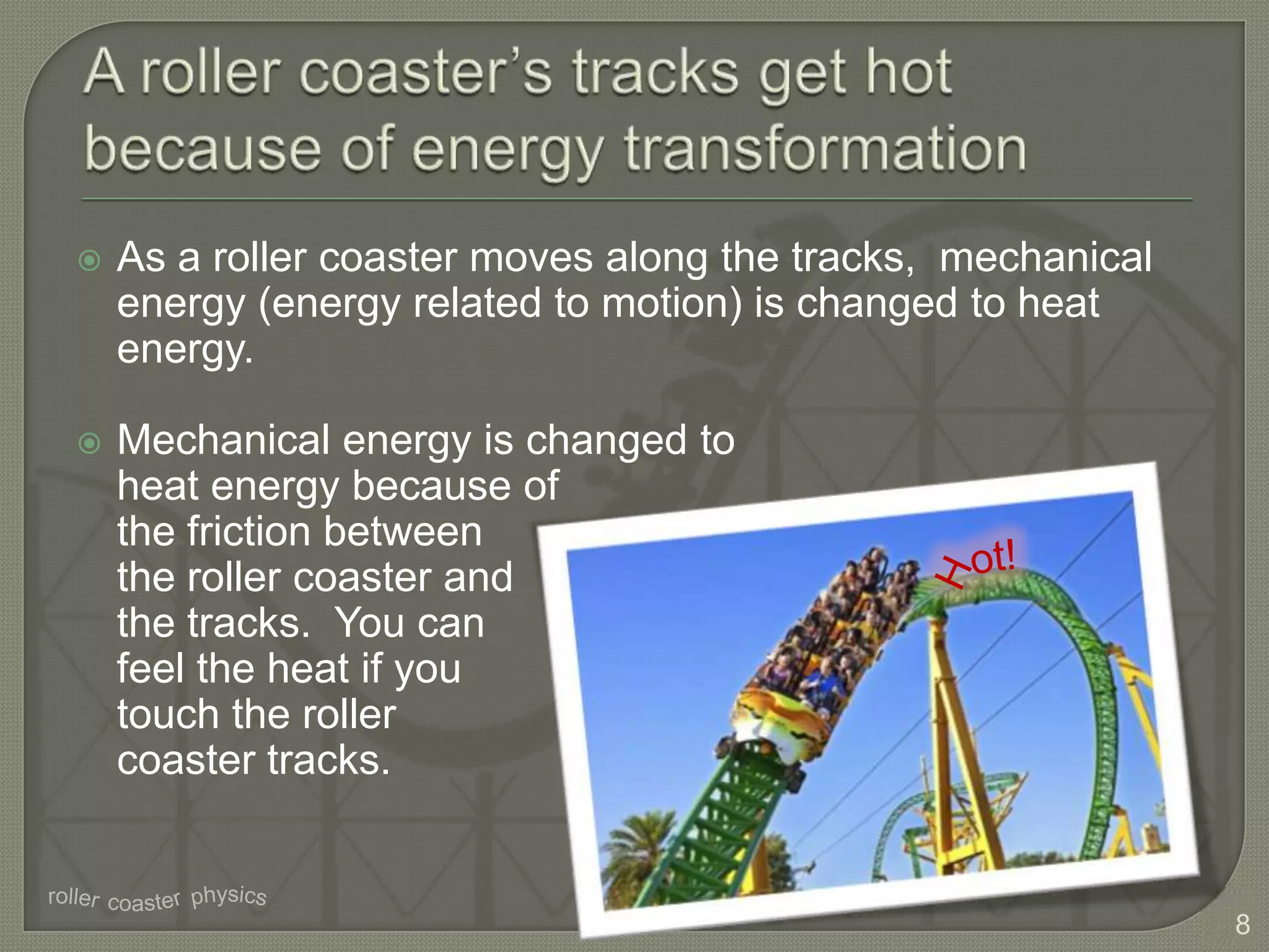 Roller Coaster Power Point | PPTX