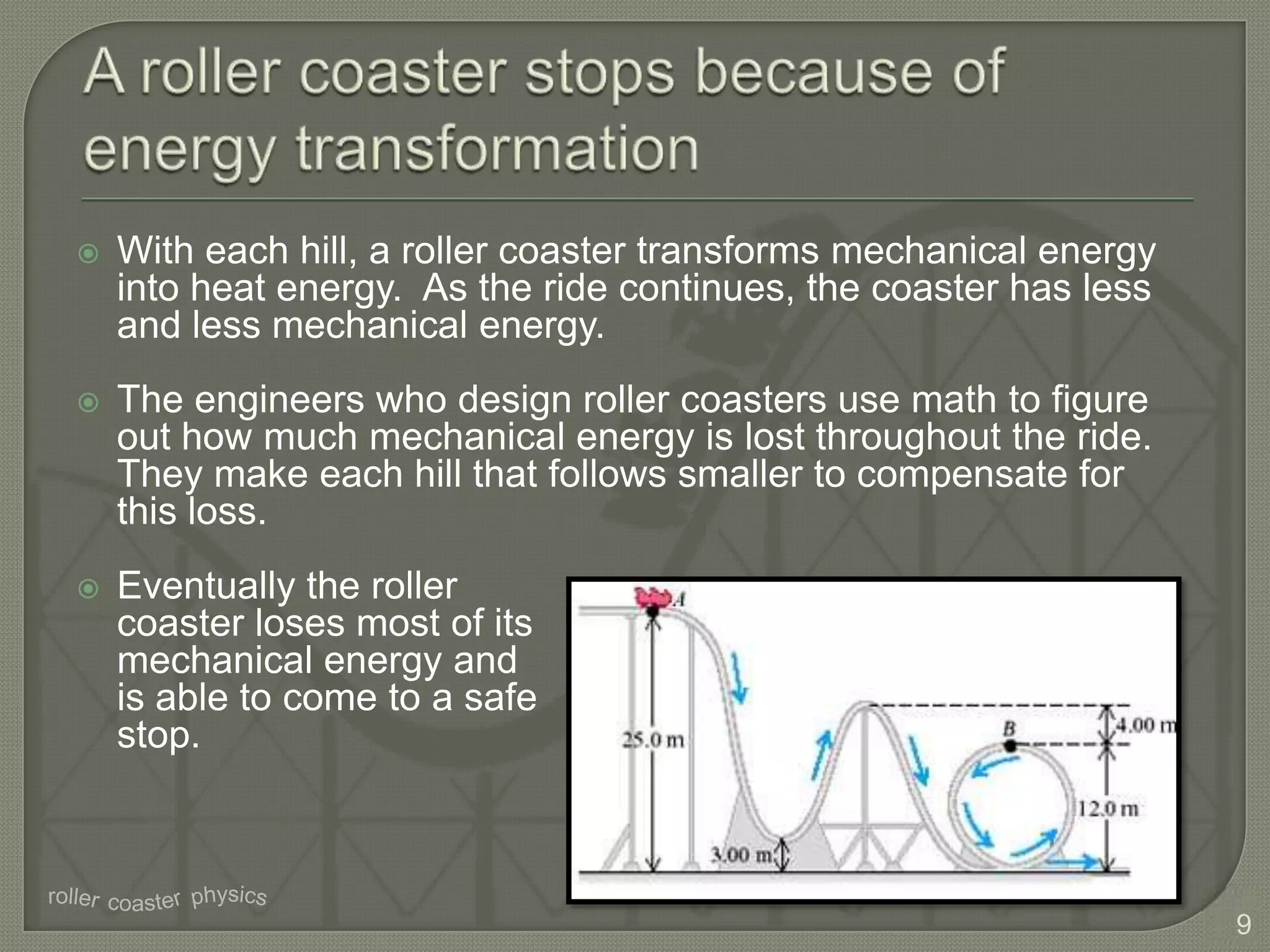 Roller Coaster Power Point | PPTX