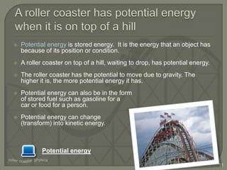 Roller Coaster Power Point | PPTX
