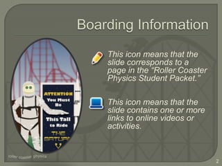 Roller Coaster Power Point | PPTX