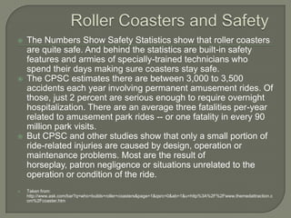 Roller Coasters | PPTX