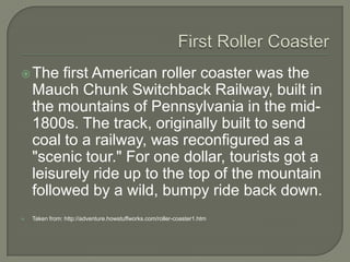 Roller Coasters | PPTX