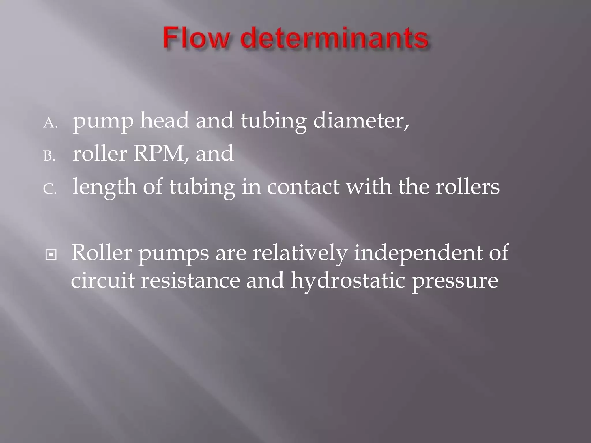 Roller pump | PPTX